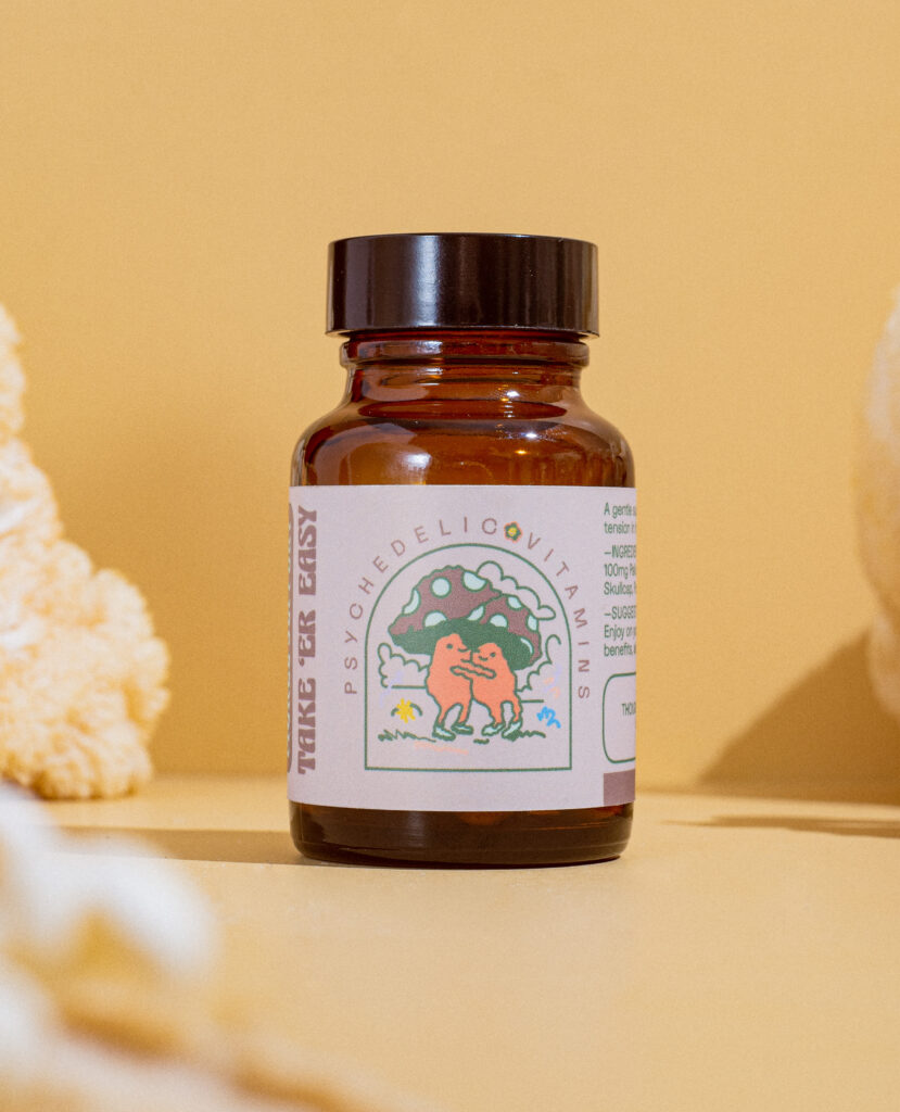 Take 'er Easy 〰️ 100mg Vitamin - Morel Support